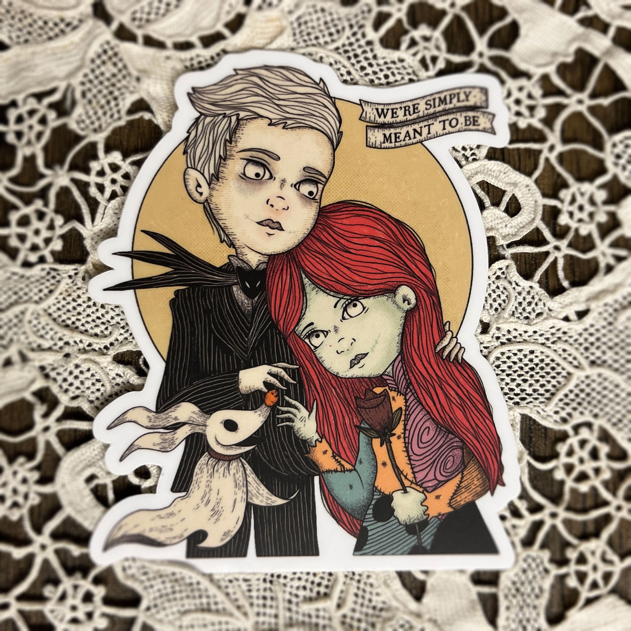 Nightmare before Christmas sticker – The Art of Yosiell Lorenzo