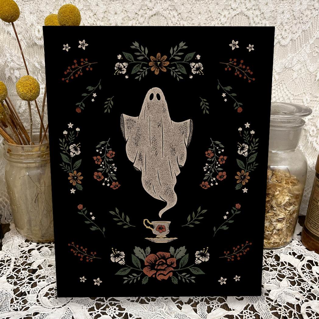 Ghost-Tea Print – The Art of Yosiell Lorenzo